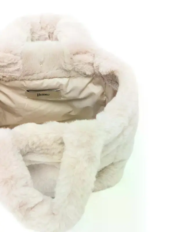 Herno Faux-fur Tote Bag