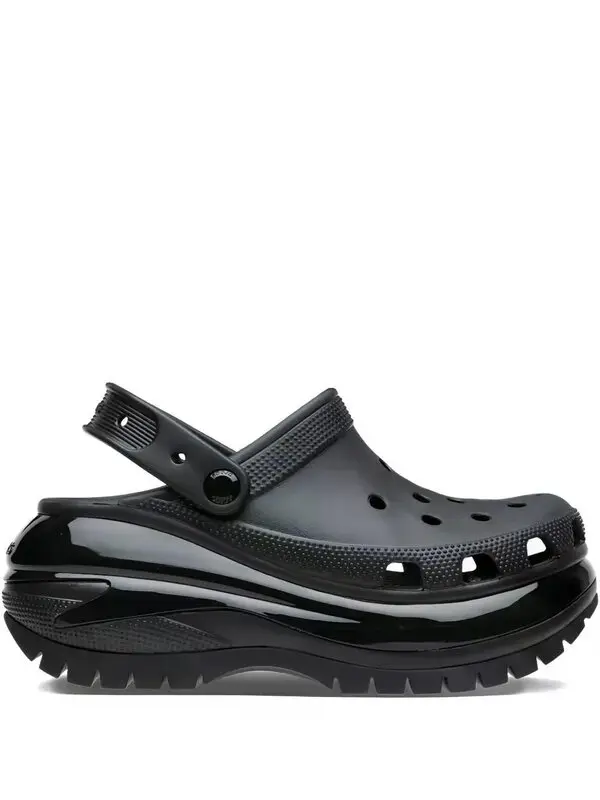 CROCS Mega Crush Clog Sandals - Black
