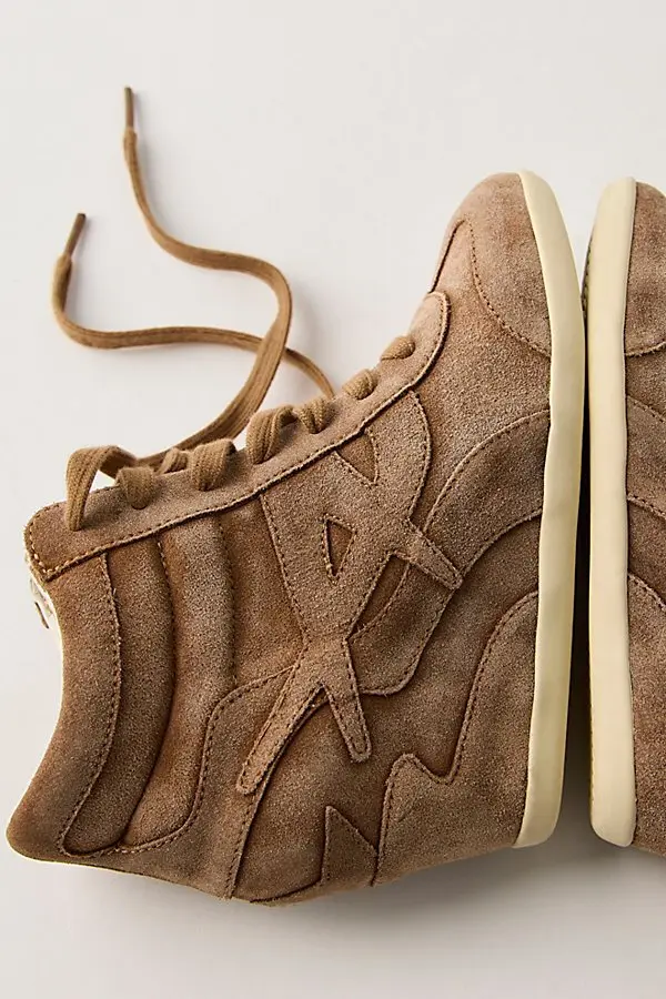 Ash Boradia Wedge Sneakers - Chestnut