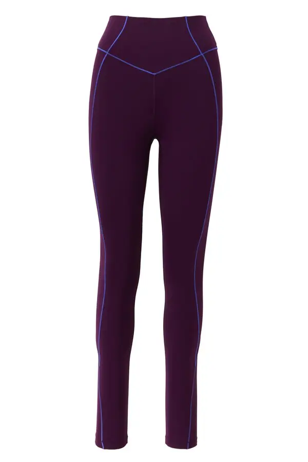Free People Level Up Leggings - Black Cherry