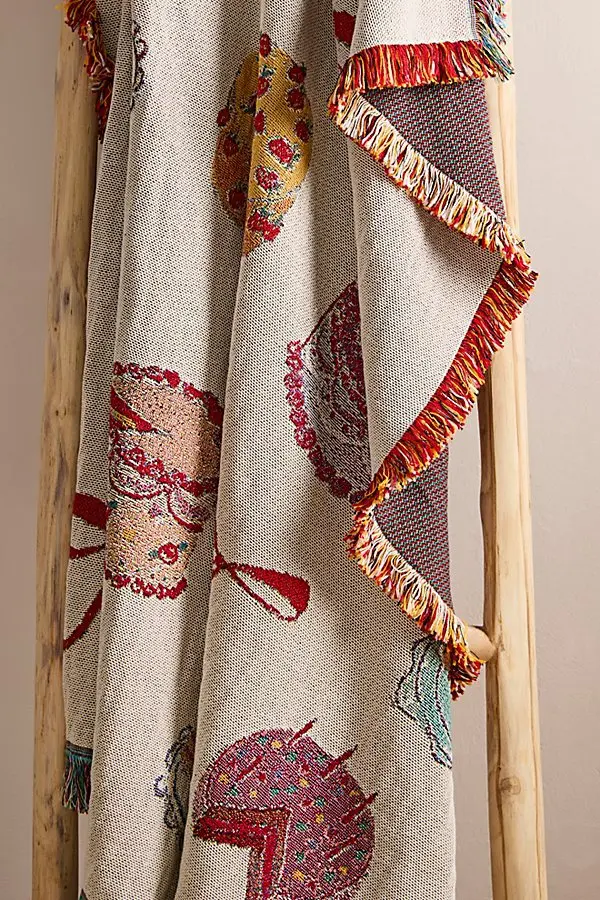 OLIVIA WENDEL TEXTILES A Piece Of Cake Blanket