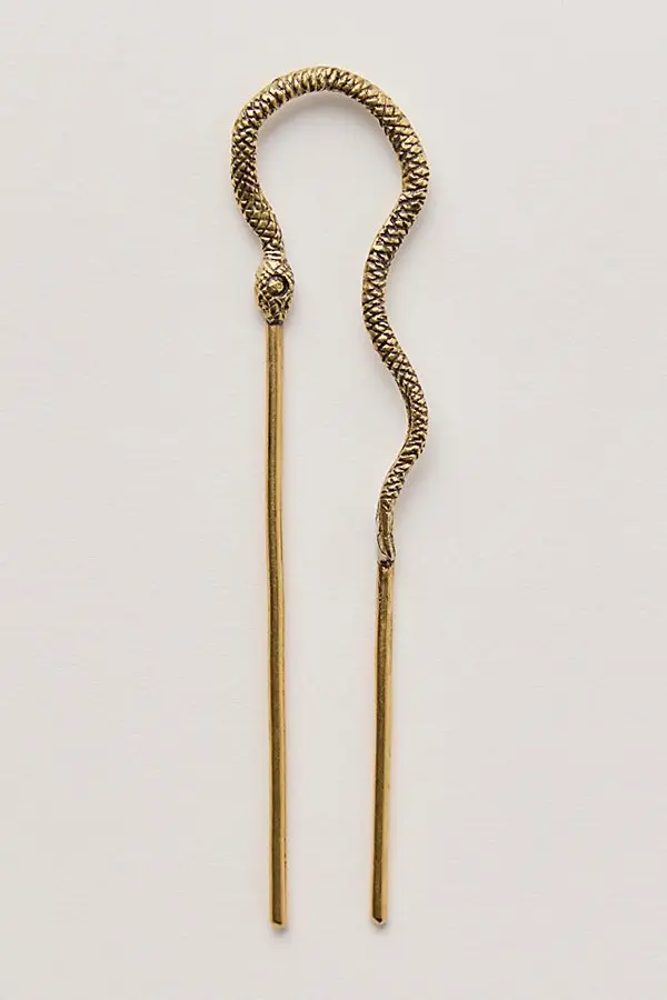 ALKEMIE Snake Hair Pin - Gold