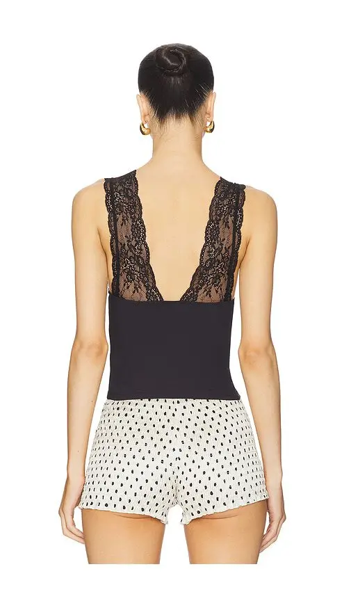 Free People Power Play Cami - Black