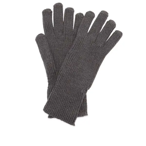 Moncler Wool Gloves - Grey