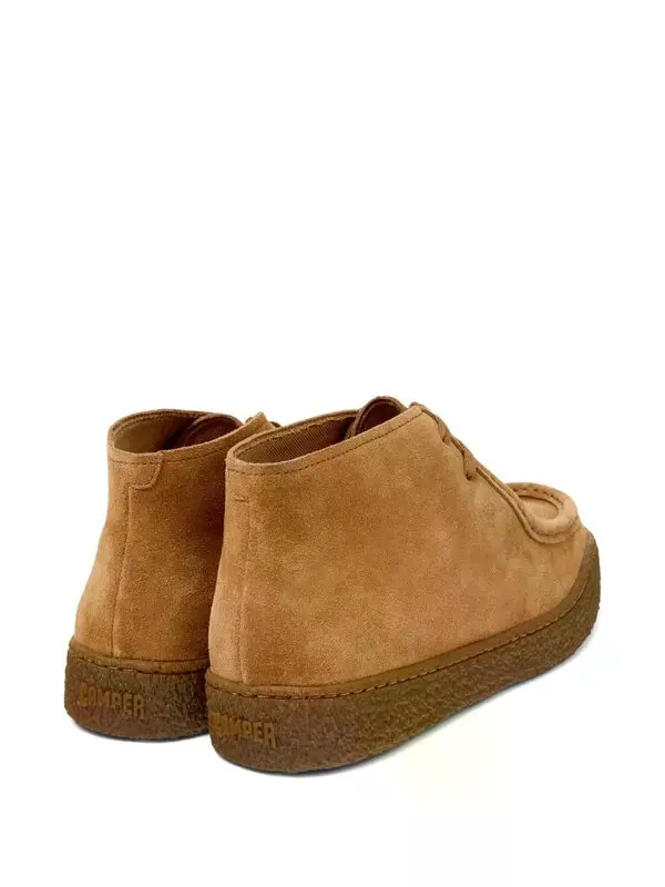 Camper Peu Terreno Suede Lace-up Desert Boots - Brown