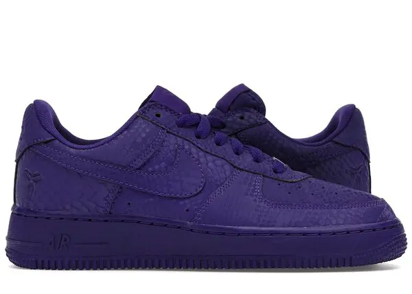 Nike Force 1 Low Kobe Bryantin Sneakers - Court Purple