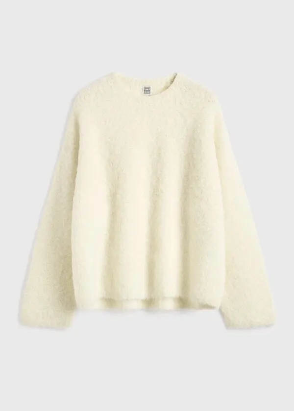 TOTEME Bouclé Knit Sweater