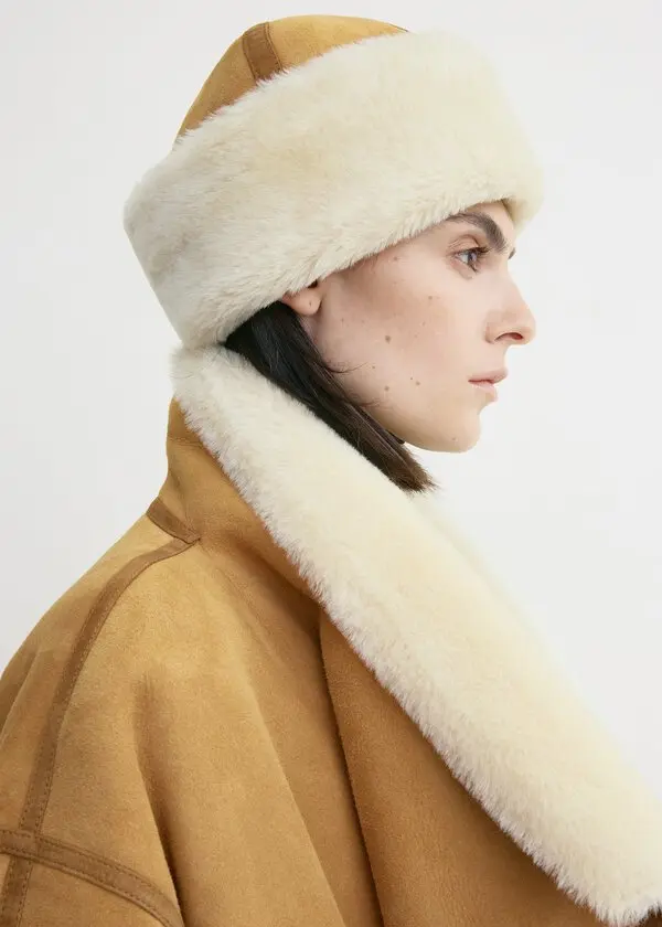 TOTEME Shearling Winter Hat