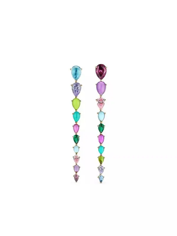 ANABELA CHAN Nova Multi-stone Drop Earrings - Gold