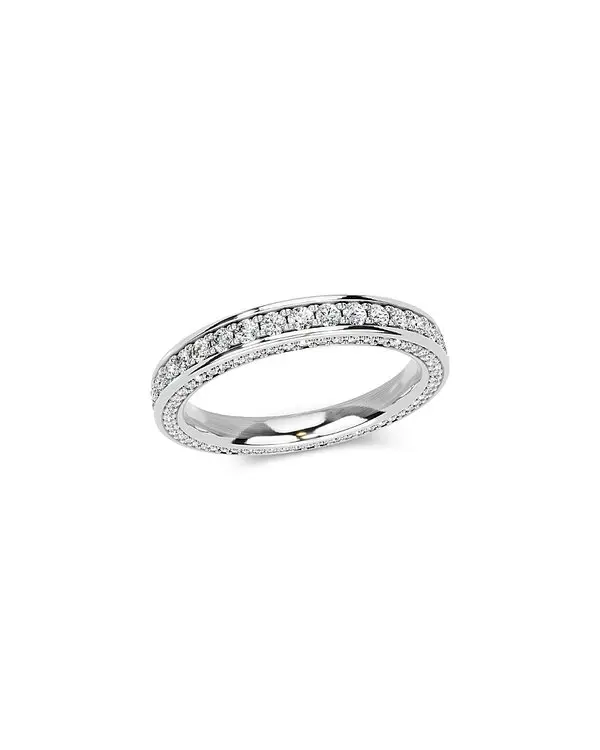 Bloomingdale'S 14k Diamond Eternity Ring 1.0 Tcw - White Gold