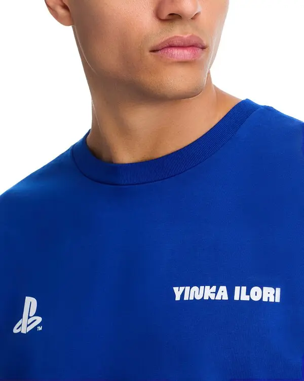 PLAYSTATION X YINKA ILORI Tee Exclusive - Blue