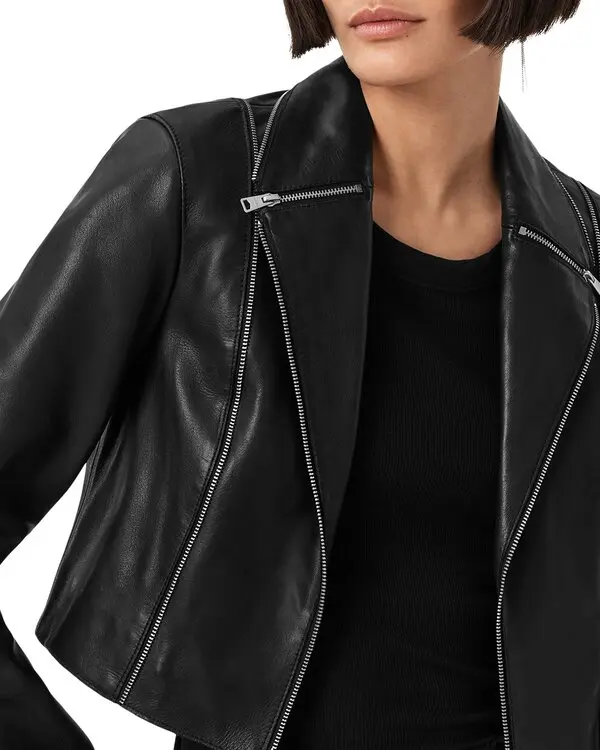 ALLSAINTS Landers Leather Biker Jacket