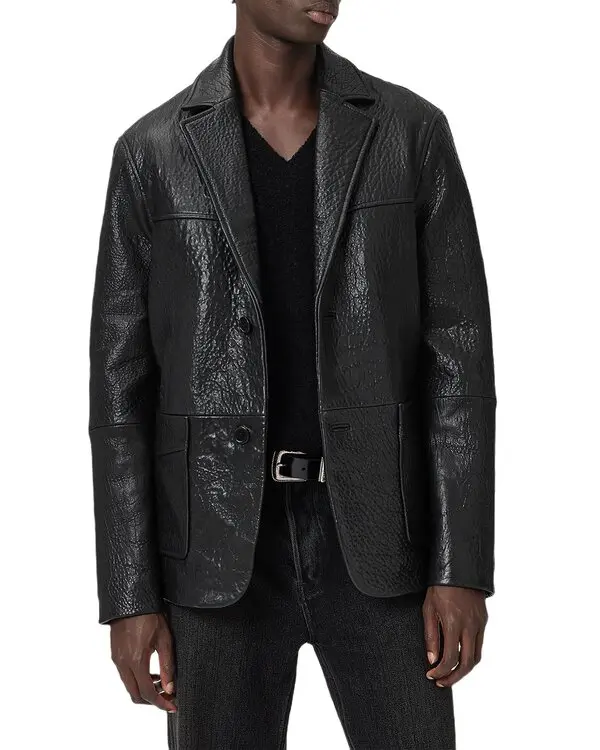 ALLSAINTS Shadwell Leather Blazer