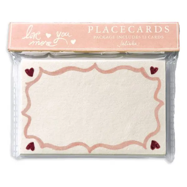 JULISKA Love You More Place Cards, Set Of 12