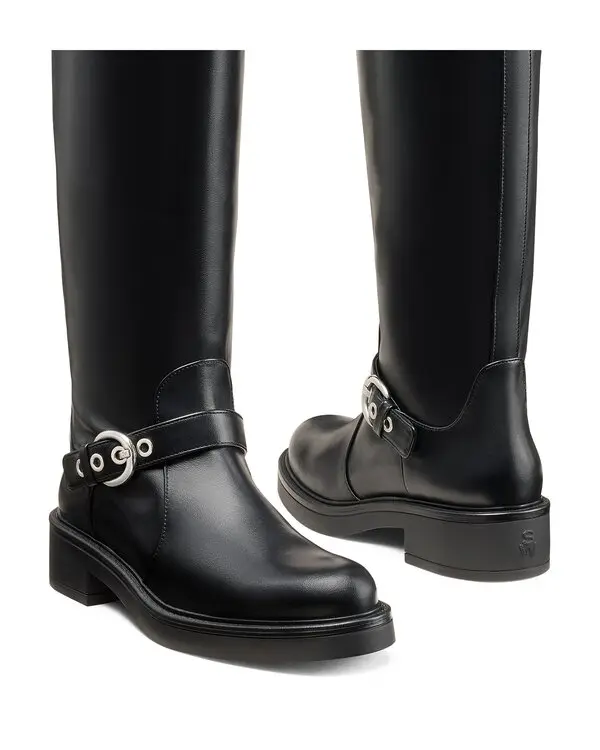 STUART WEITZMAN Chrystie Boots - Black