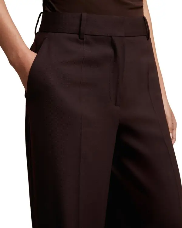 REISS Solene Wide Leg Trousers