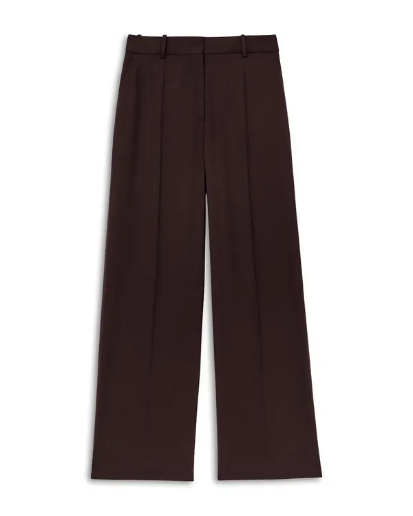 REISS Solene Wide Leg Trousers