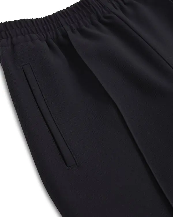 REISS High Rise Wide Leg Trousers - Navy