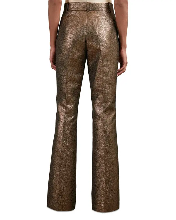 REISS Sienna Sparkle Flare Pants