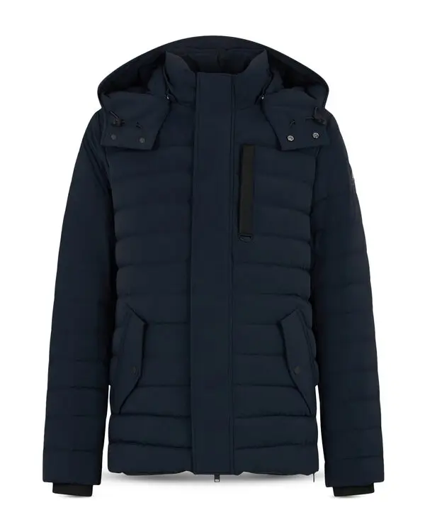 Moose Knuckles Greystone 3q Down Jacket - Navy