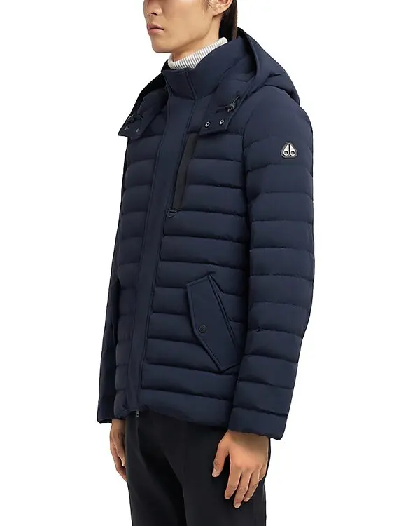 Moose Knuckles Greystone 3q Down Jacket - Navy