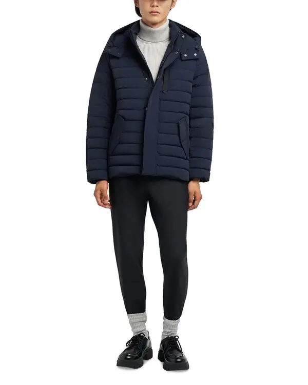 Moose Knuckles Greystone 3q Down Jacket - Navy