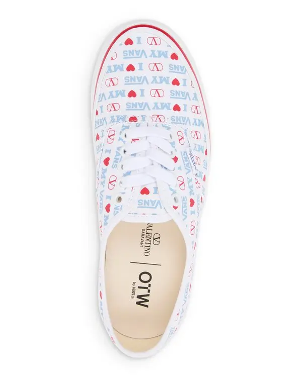 Valentino Garavani X Vans Low-top Sneakers - White Multi