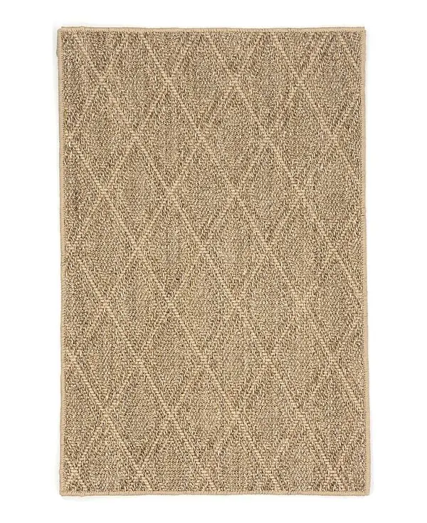 DASH & ALBERT BY ANNIE SELKE Dash Albert Annie Selke Rda430 Diamond Natural Sisal Area Rug, 2'6x8'0 - Tan/brown