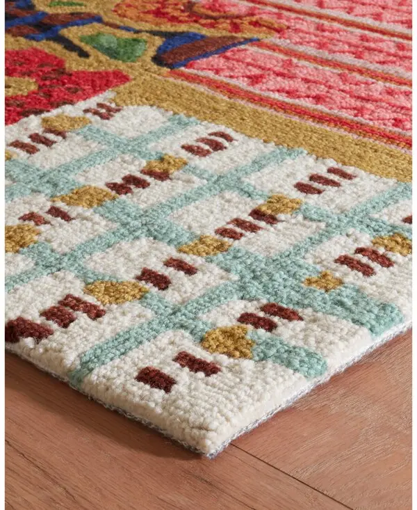 DASH & ALBERT Dash Albert Annie Selke Da1973 Elm Patchwork Area Rug, 2'6x8'0