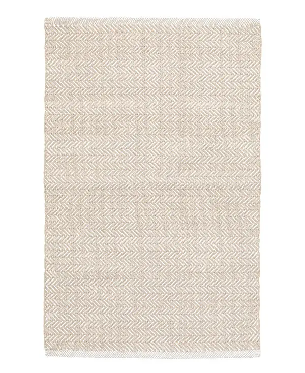 DASH & ALBERT BY ANNIE SELKE Dash Albert Annie Selke Da291 Herringbone Indoor/outdoor Area Rug, 3'0x5'0 - Beige