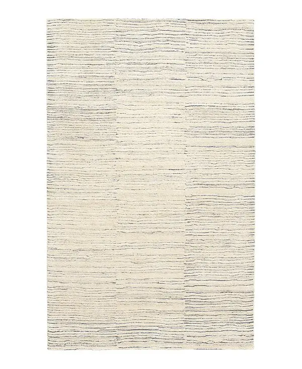 DASH & ALBERT BY ANNIE SELKE Dash Albert Annie Selke Da1838 Avery Area Rug, 2'6x8'0 - Beige/blue