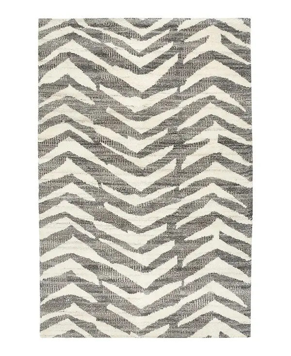 DASH & ALBERT Dash Albert Annie Selke Da1913 Farah Area Rug, 3'0x5'0 - Gray