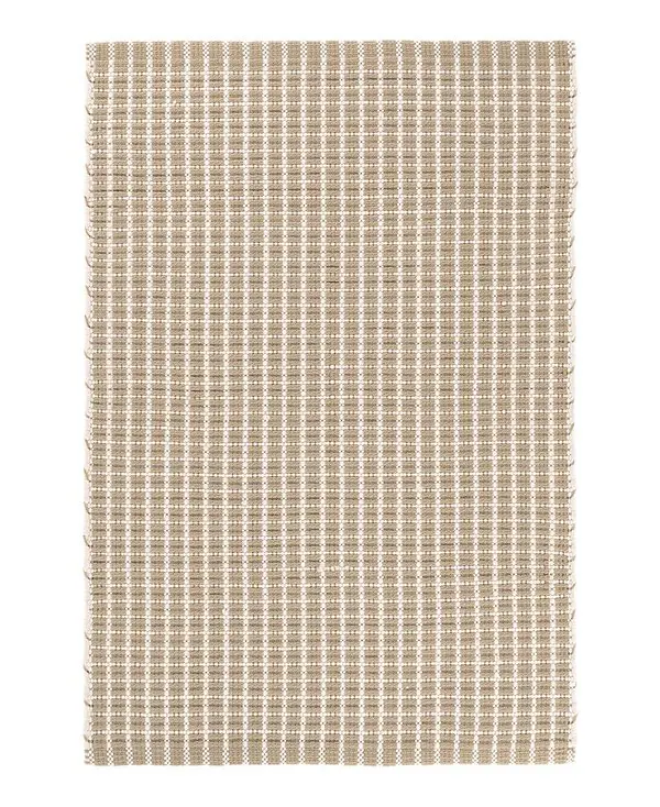 DASH & ALBERT BY ANNIE SELKE Dash Albert Annie Selke Da1052 Gridiron Indoor/outdoor Area Rug, 4'0x6'0 - Wheat