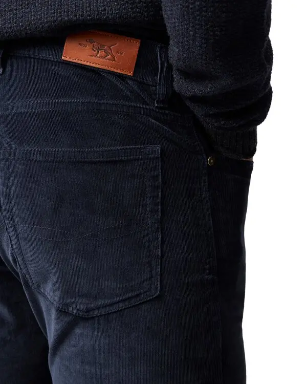 Rodd & Gunn Ashhurst Straight Fit Corduroy Jeans - Navy