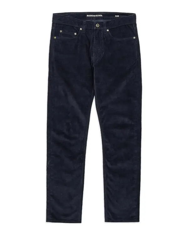 Rodd & Gunn Ashhurst Straight Fit Corduroy Jeans - Navy