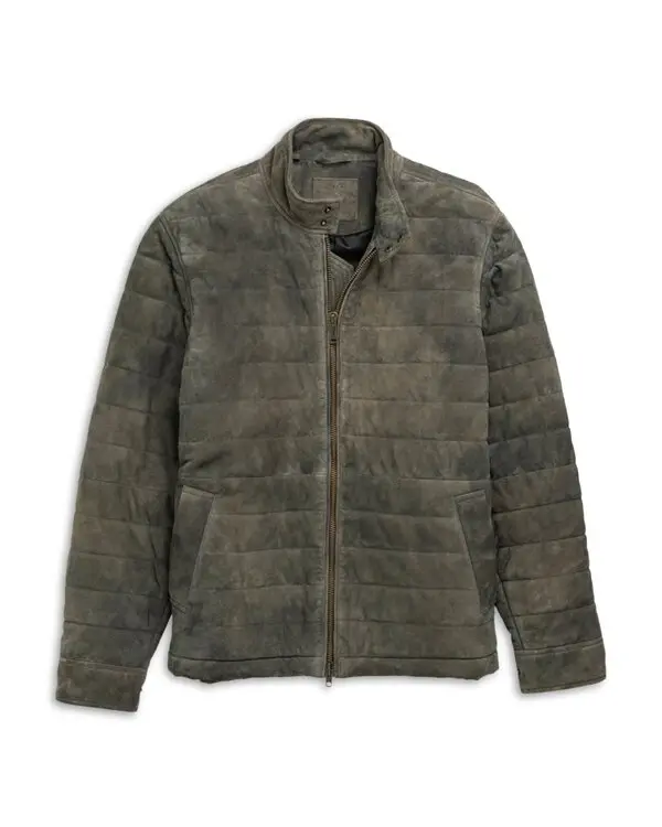 Rodd & Gunn Long Island Quilted Suede Jacket