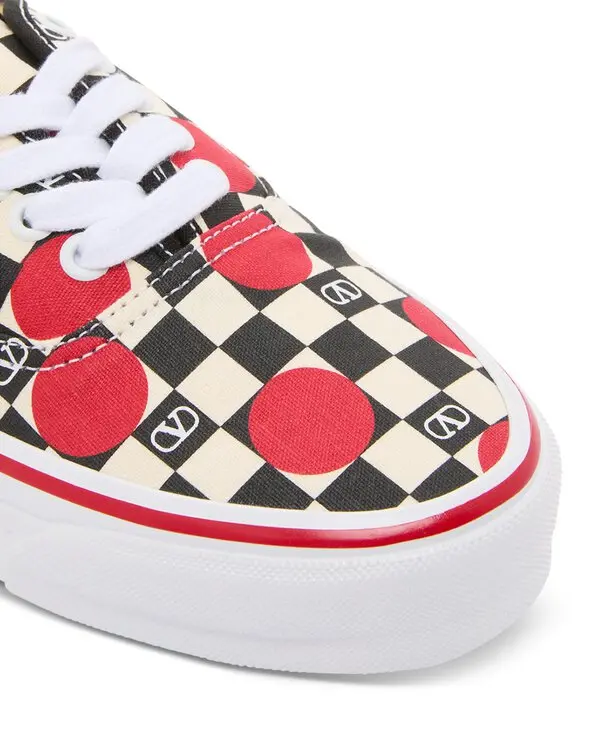 Valentino Garavani X Vans Checkerboard Sneakers - Yellow Multi