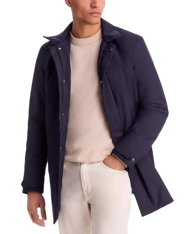 SAVE THE DUCK Sid Hooded Jacket - Blue Black