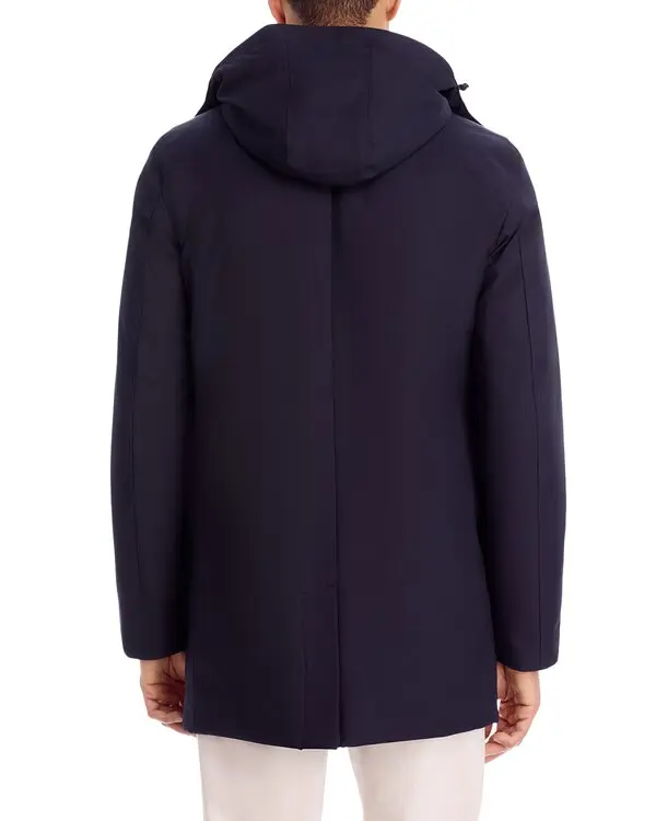 SAVE THE DUCK Sid Hooded Jacket - Blue Black
