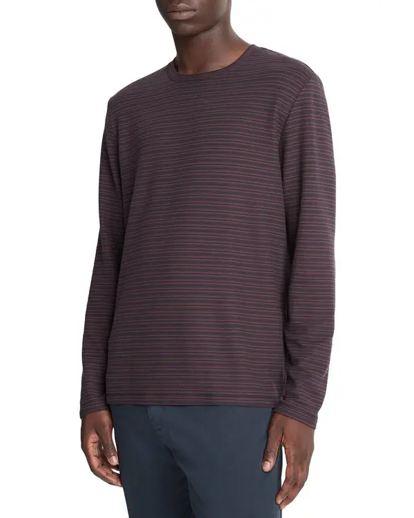 Vince Long Sleeve Pima Crewneck Tee