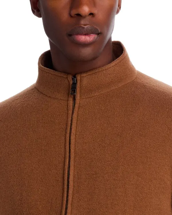 Peter Millar Crown Flex Merino Wool Bomber Jacket - Hazelwood