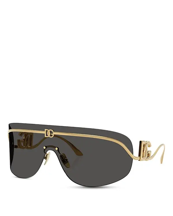 Dolce & Gabbana Pillow Shield Sunglasses - Gold