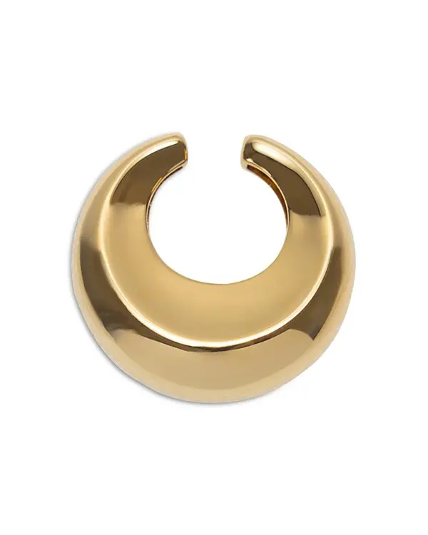 NINA GORDON Large Concave Ear Cuff - Gold
