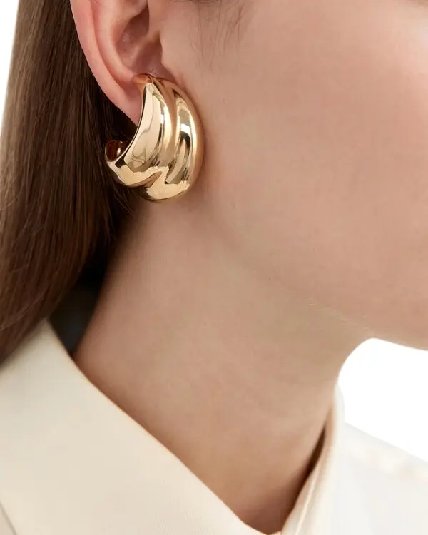NINA GORDON Mega Cuff Hoop Earrings