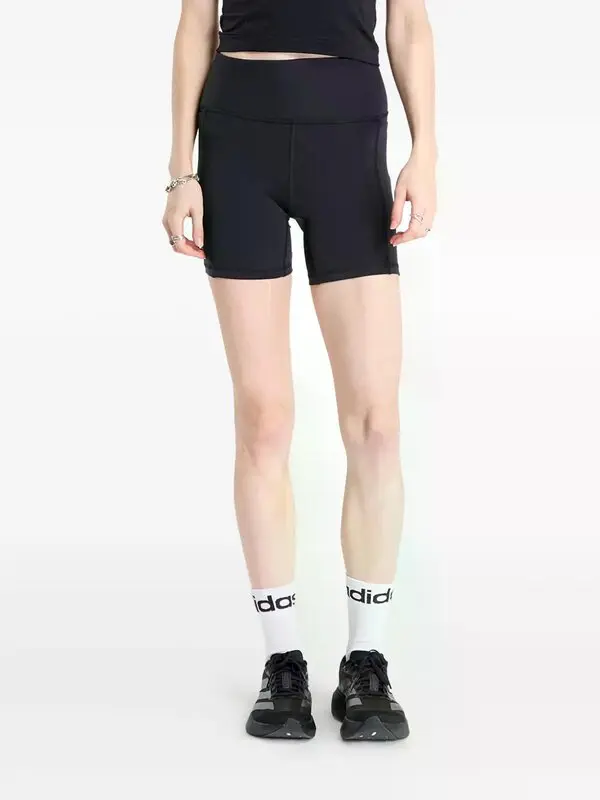 Under Armour High-waisted Logo Shorts - Black