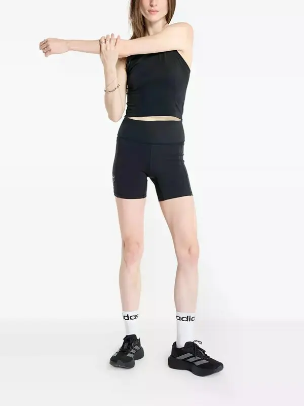 Under Armour High-waisted Logo Shorts - Black
