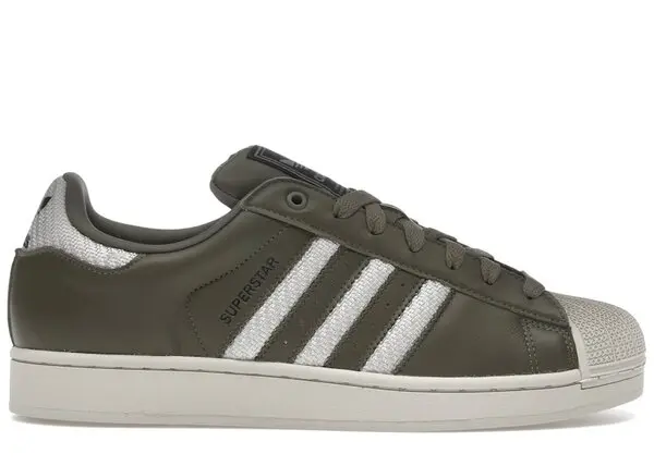 Adidas Superstar Ii Sneakers - Medium Dark Khaki/bliss/core Black