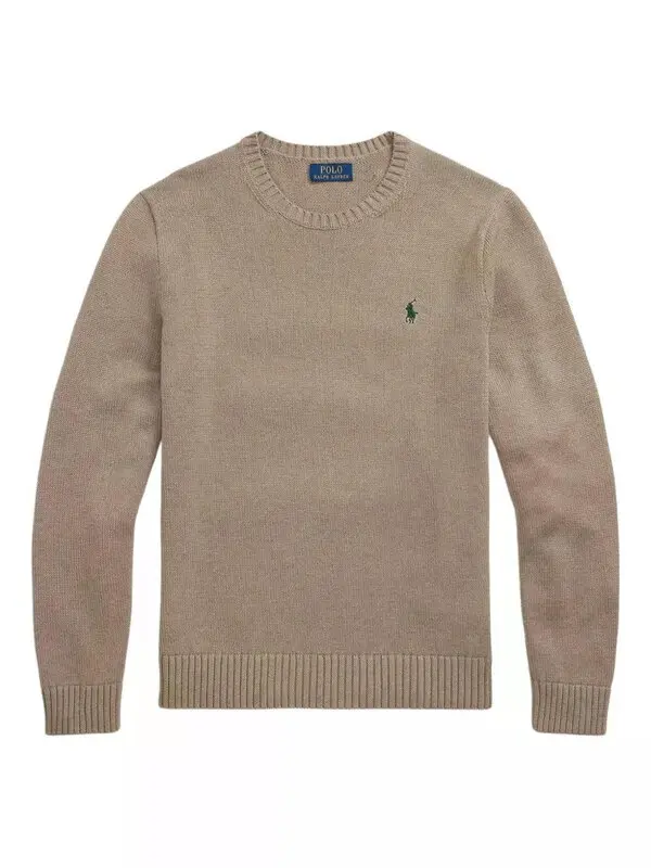Polo Ralph Lauren Ribbed Crewneck Sweater - Neutrals