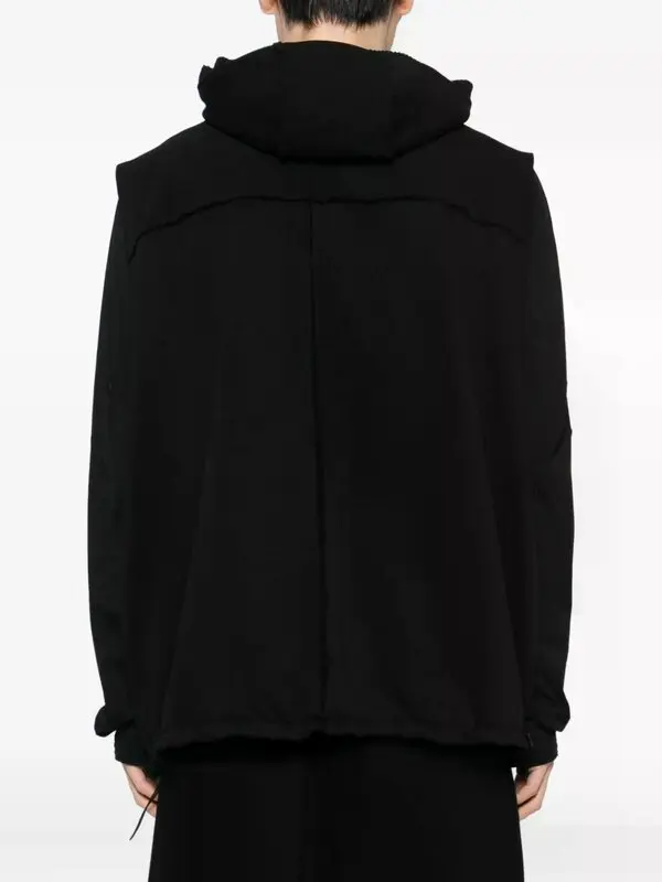 THOM KROM Sleeveless Cotton Jacket