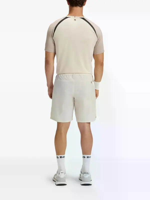 BOSS Panelled Elastic-waist Shorts